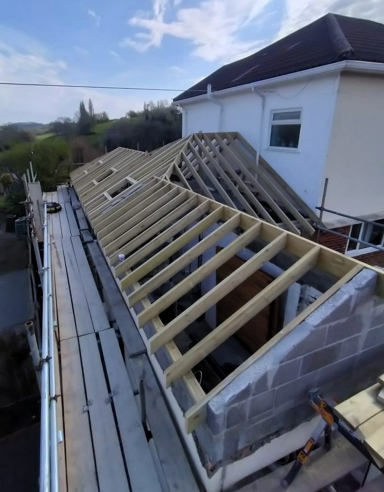 Traditional Cut Roofs | LDB Carpentry & Construction Ltd