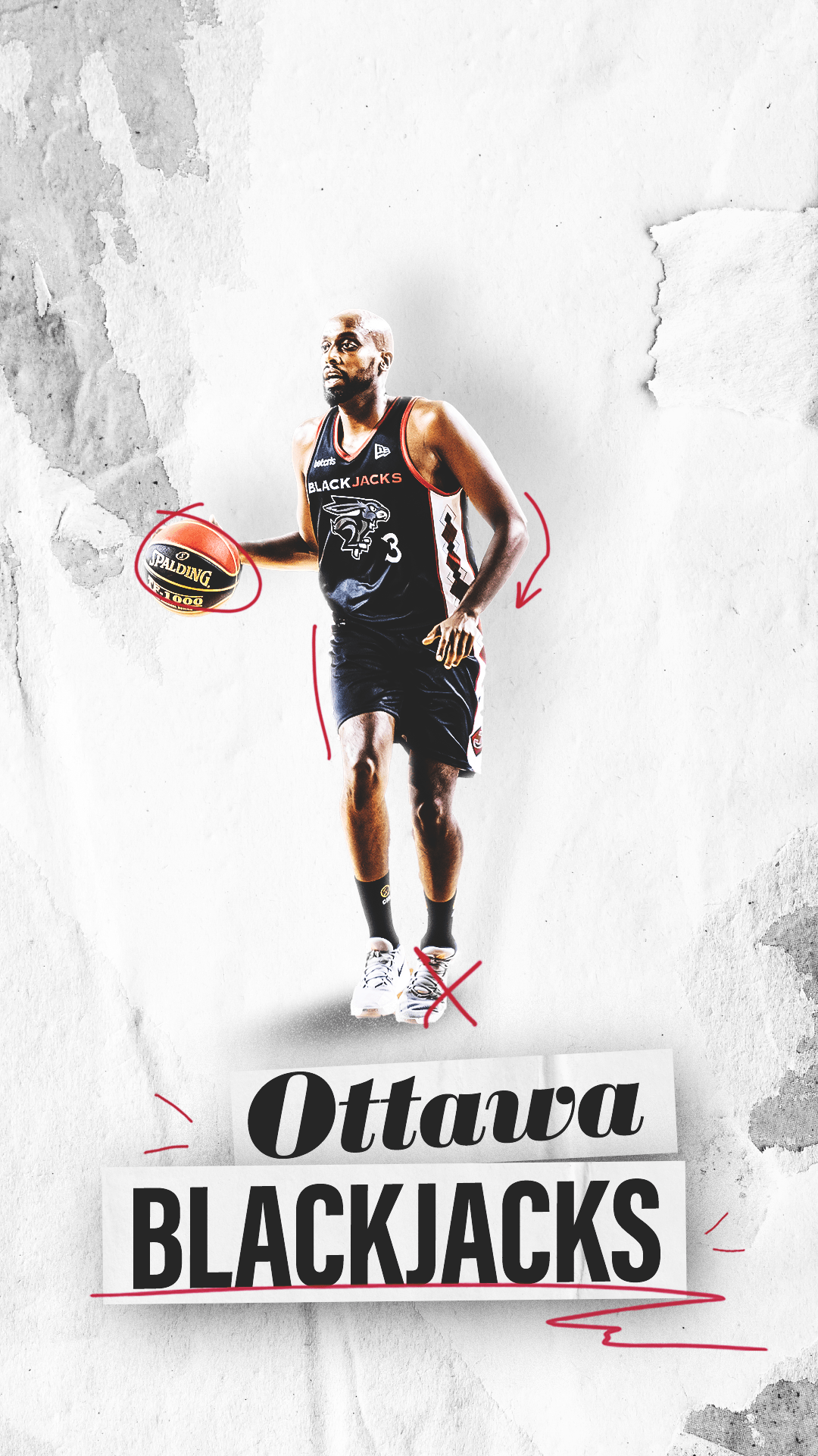 The BlackJacks - Ottawa's Professional Basketball Team Playing In The CEBL