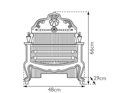 Carron Dorchester Fire Basket | Flamecraft