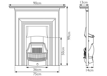Carron Oxford Combination | Flamecraft