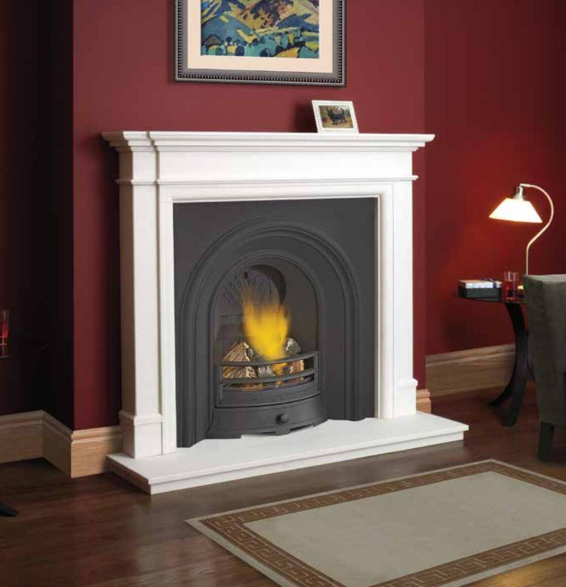 Aegean Limestone Surrounds | Flamecraft