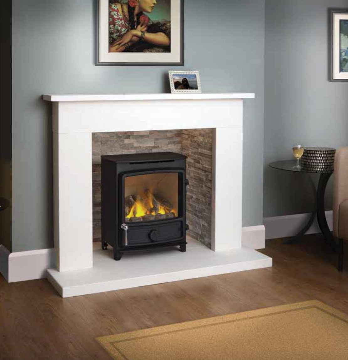Bliss Naturals Collection Aegean Limestone Surrounds | Flamecraft