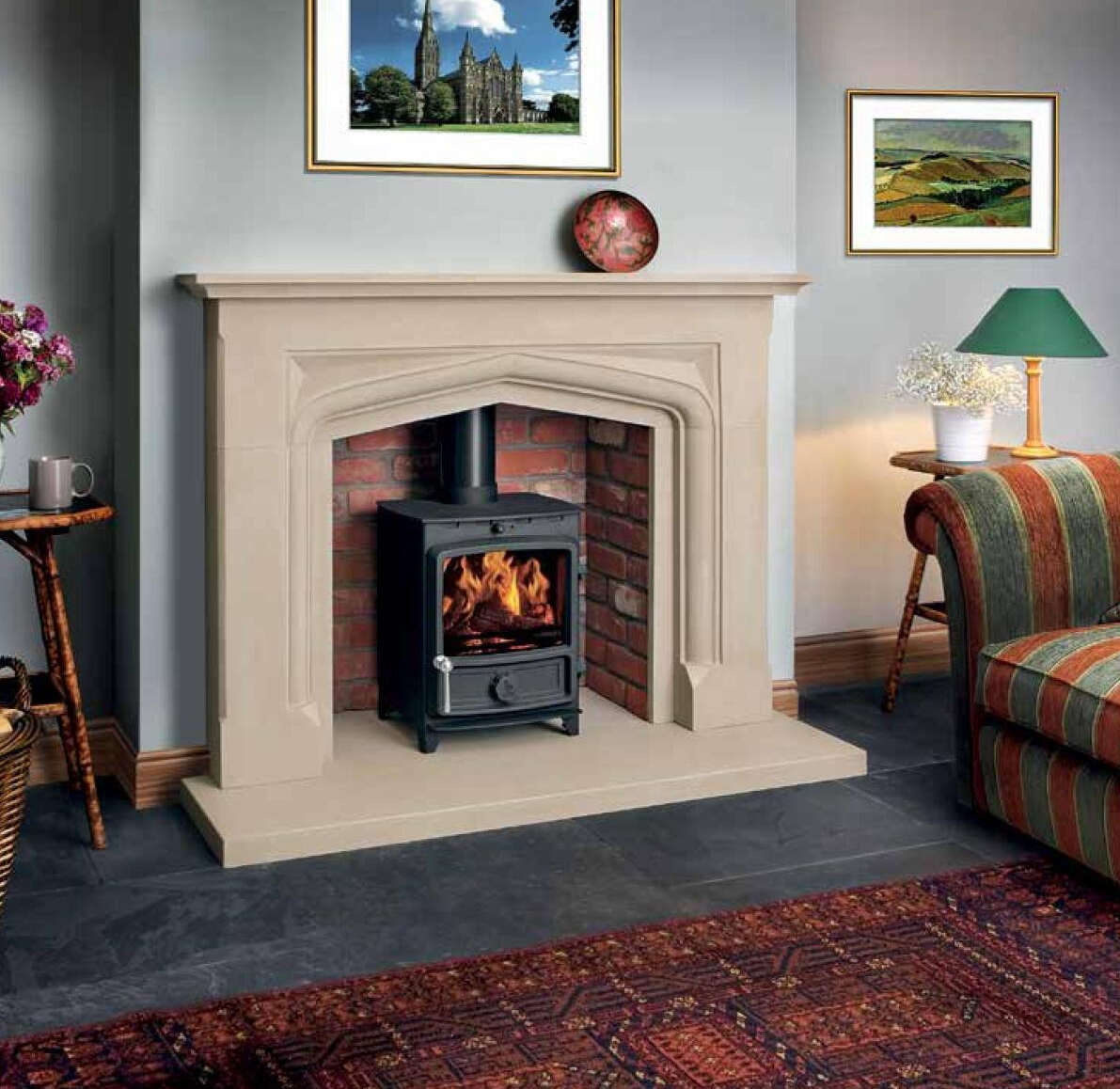 Natural Stone Hearths | Flamecraft