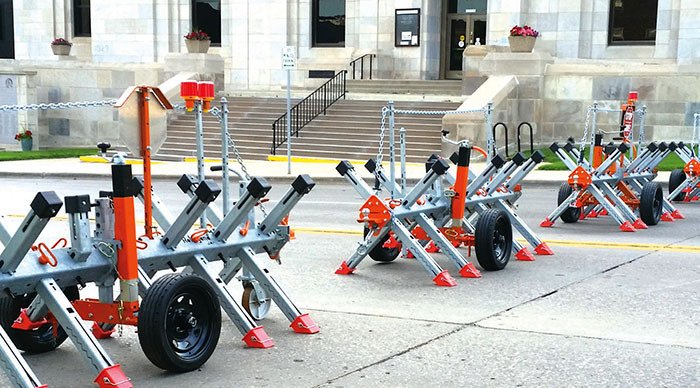 A Vehicle Barrier That's Both Portable & Effective | Rologard