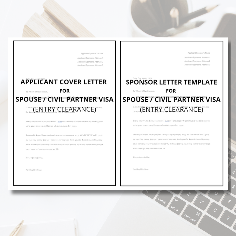 Do I need a Cover Letter for my UK Spouse Visa Application?