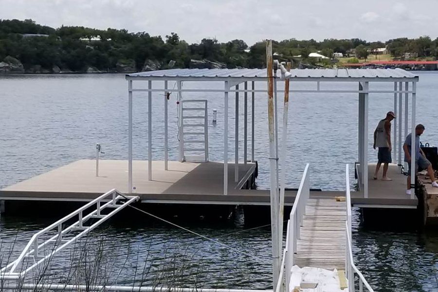 Custom Boat Docks | Lake Brownwood, TX | Kool Creations
