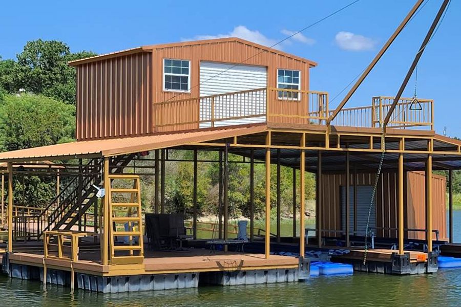 Custom Boat Docks | Lake Brownwood, TX | Kool Creations