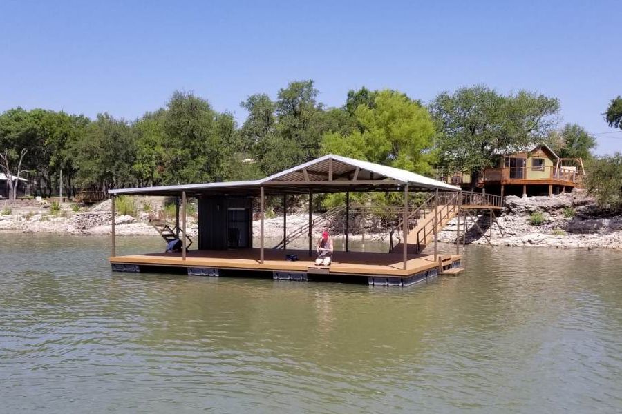 Custom Boat Docks | Lake Brownwood, TX | Kool Creations