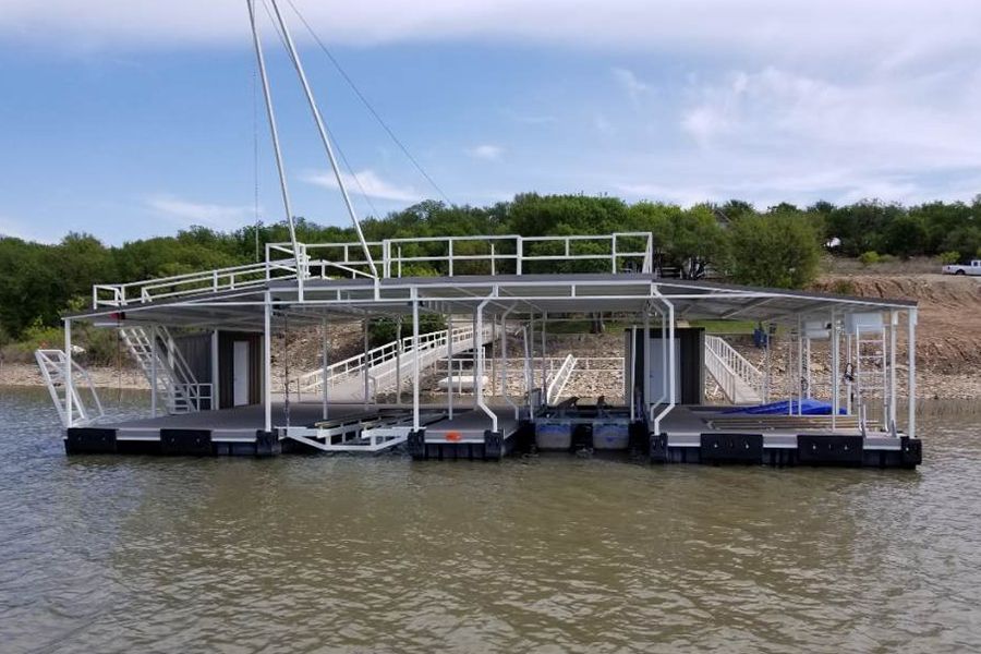Custom Boat Docks | Lake Brownwood, TX | Kool Creations