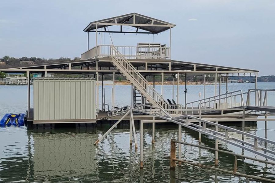Custom Boat Docks | Lake Brownwood, TX | Kool Creations