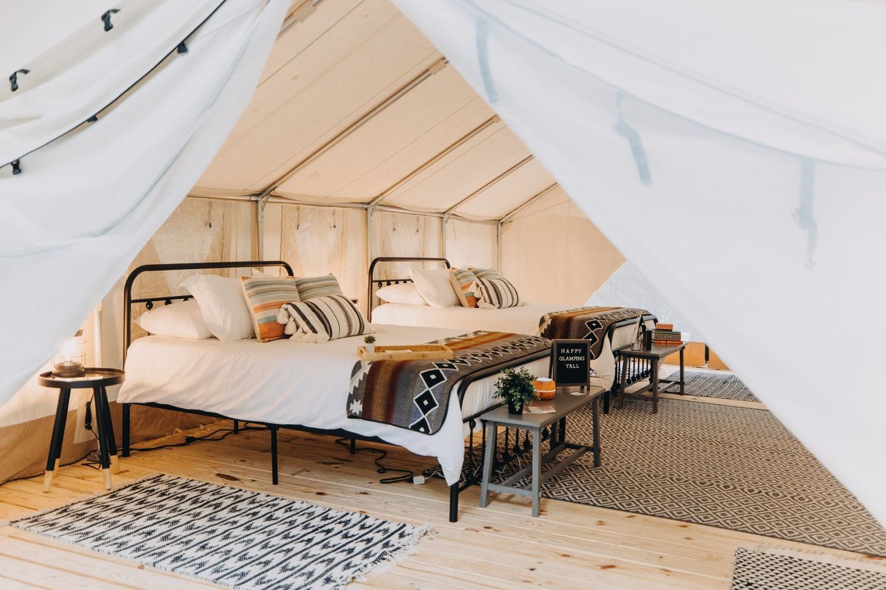 Glamping at Cheaha | Timberline Glamping | Delta, Alabama