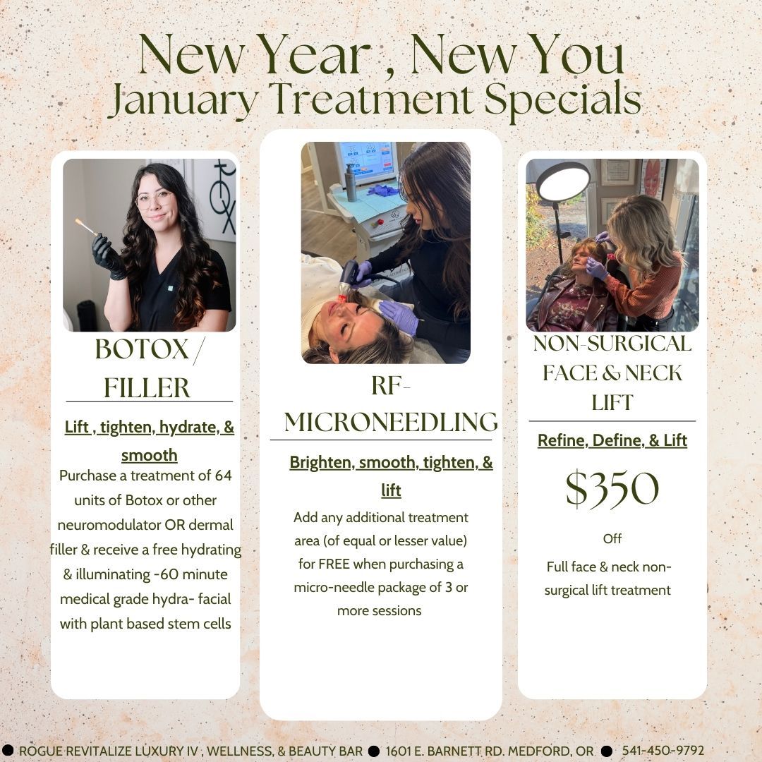 Specials | Medford, OR | Rogue Revitalize