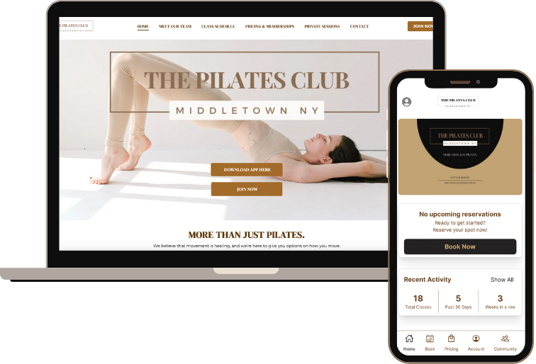 HOME [www.thepilatesclubmiddletown.com]