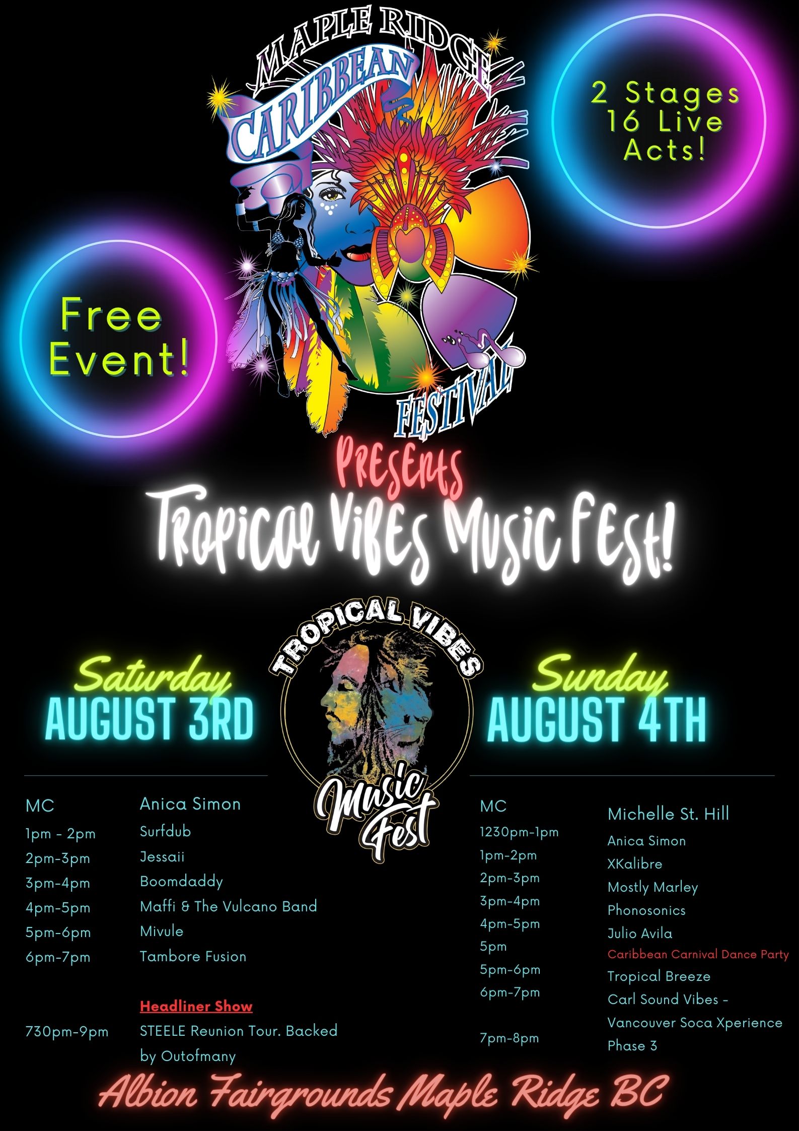 Entertainment | Caribbean Tropical Vibes Music Fest