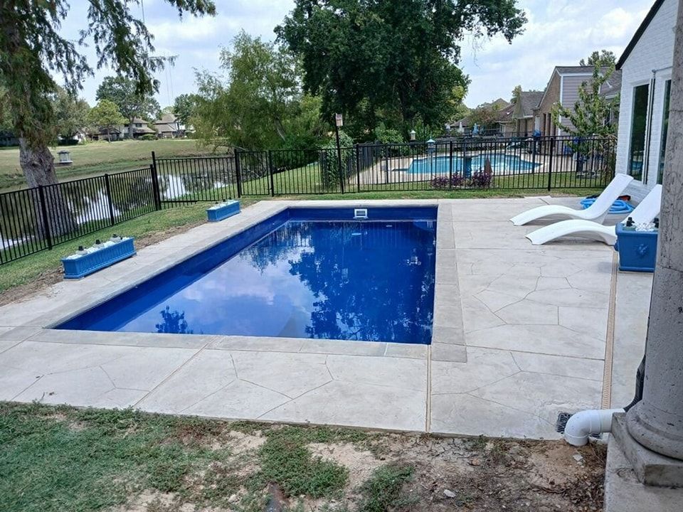 Vibrant Sapphire Pool Color Finish | Houston, TX