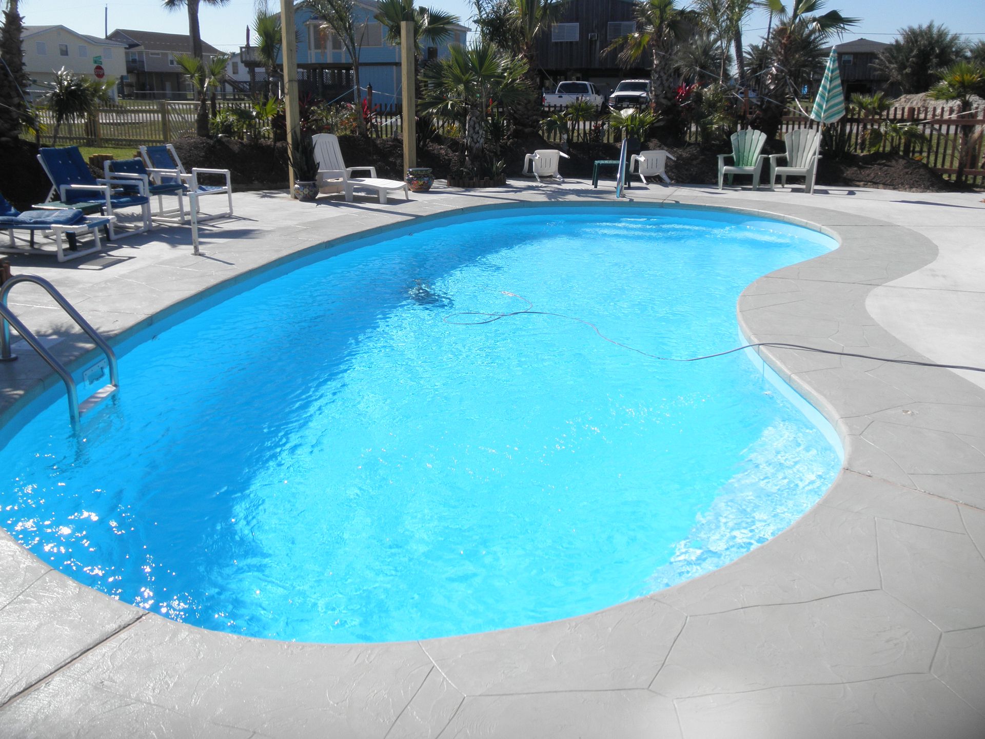 The Pecos Fiberglass Pool | Houston, TX