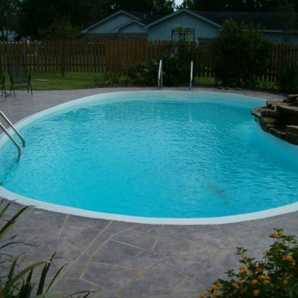 The Pecos Fiberglass Pool | Houston, TX