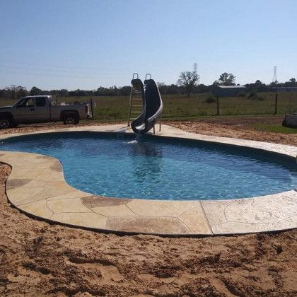 The Pecos Fiberglass Pool | Houston, TX