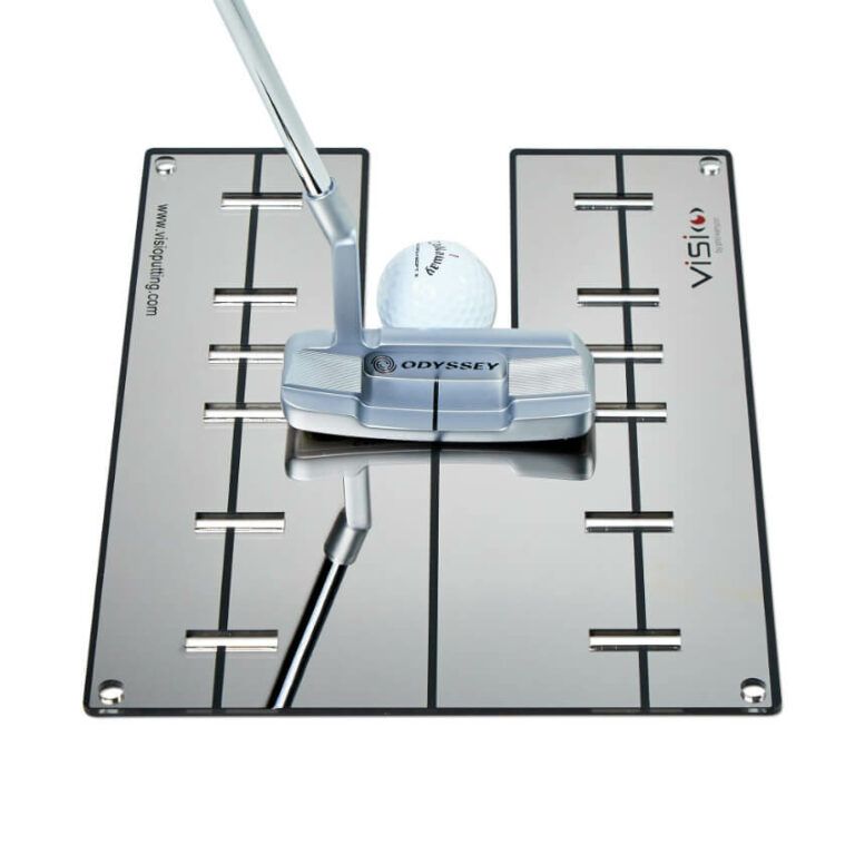 Two-Piece Putting Mirror