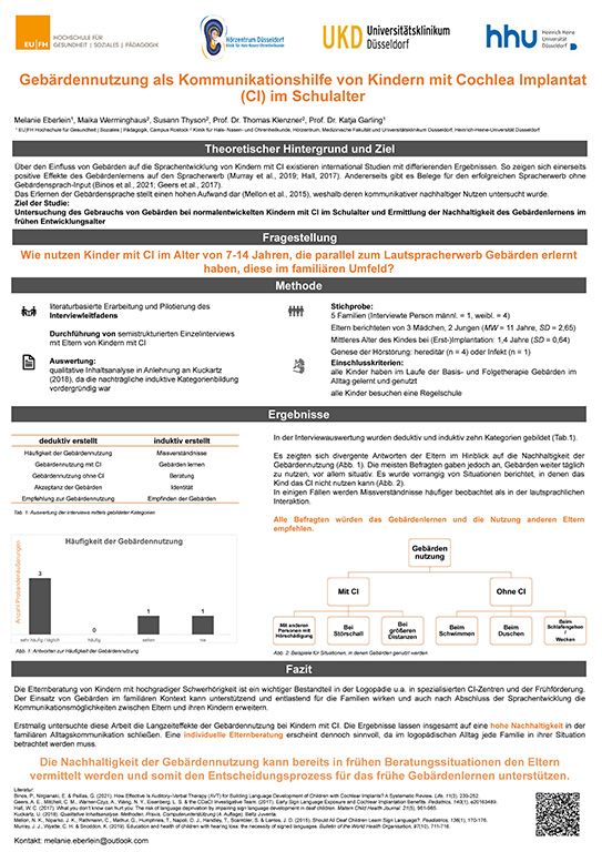Posterausstellung auf dem dbl-Kongress 2024