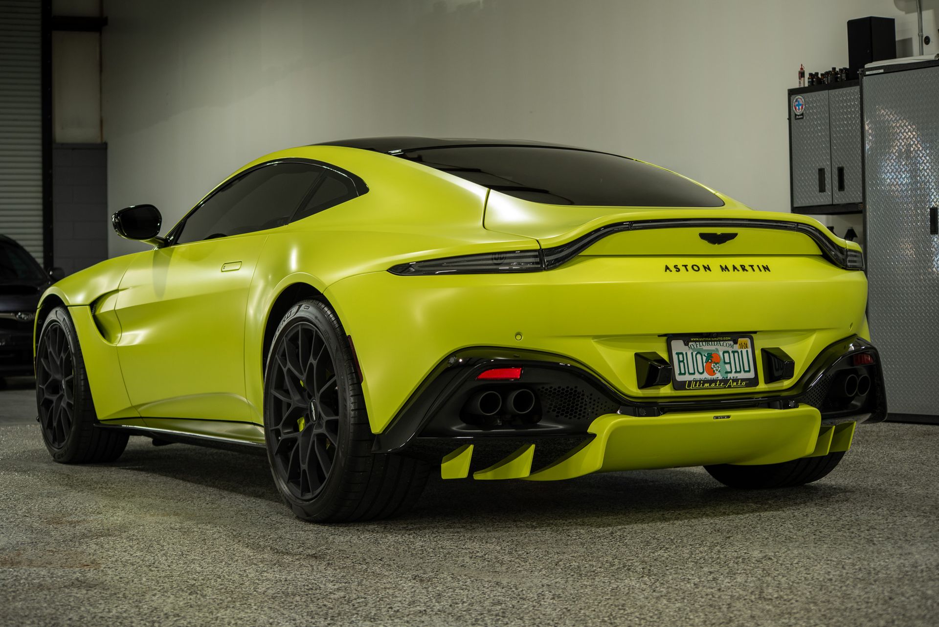 2022 Aston Martin Vantage Detailing, Suntek Ultra Matte PPF
