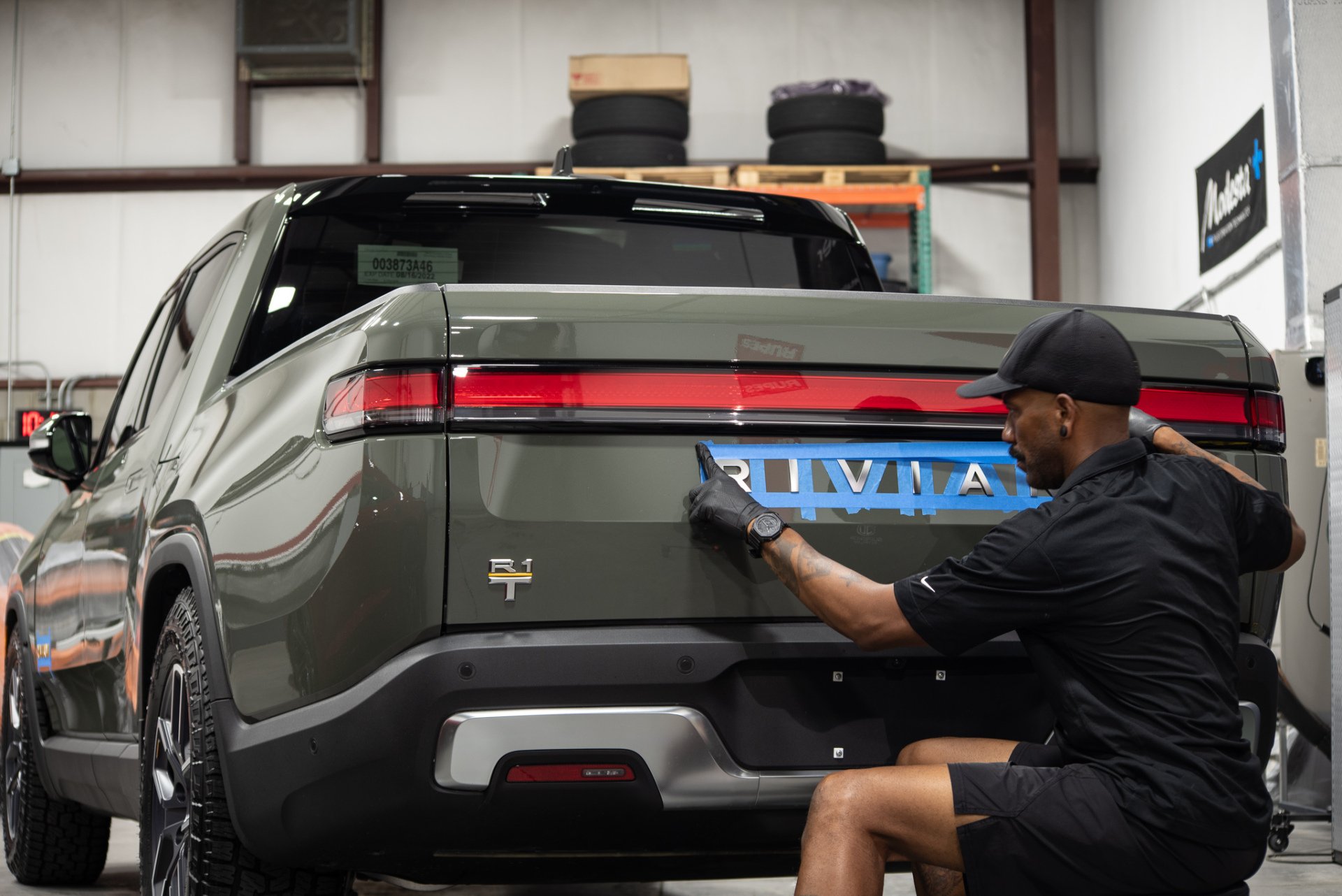 2022 Rivian R1T Paint Correction, PPF , Modesta Coating Orlando