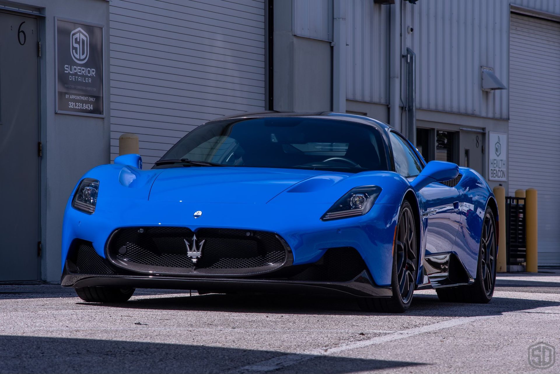 2022 Maserati MC20 Coupe- Paint Correction and Suntek PPF