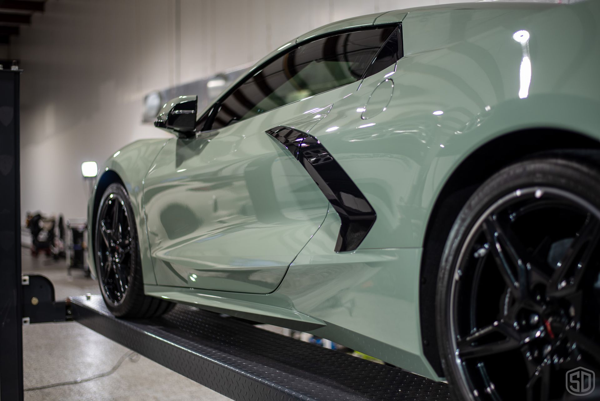 2024 Corvette C8 in Cacti Green PPF and Modesta Ceramic Coatings