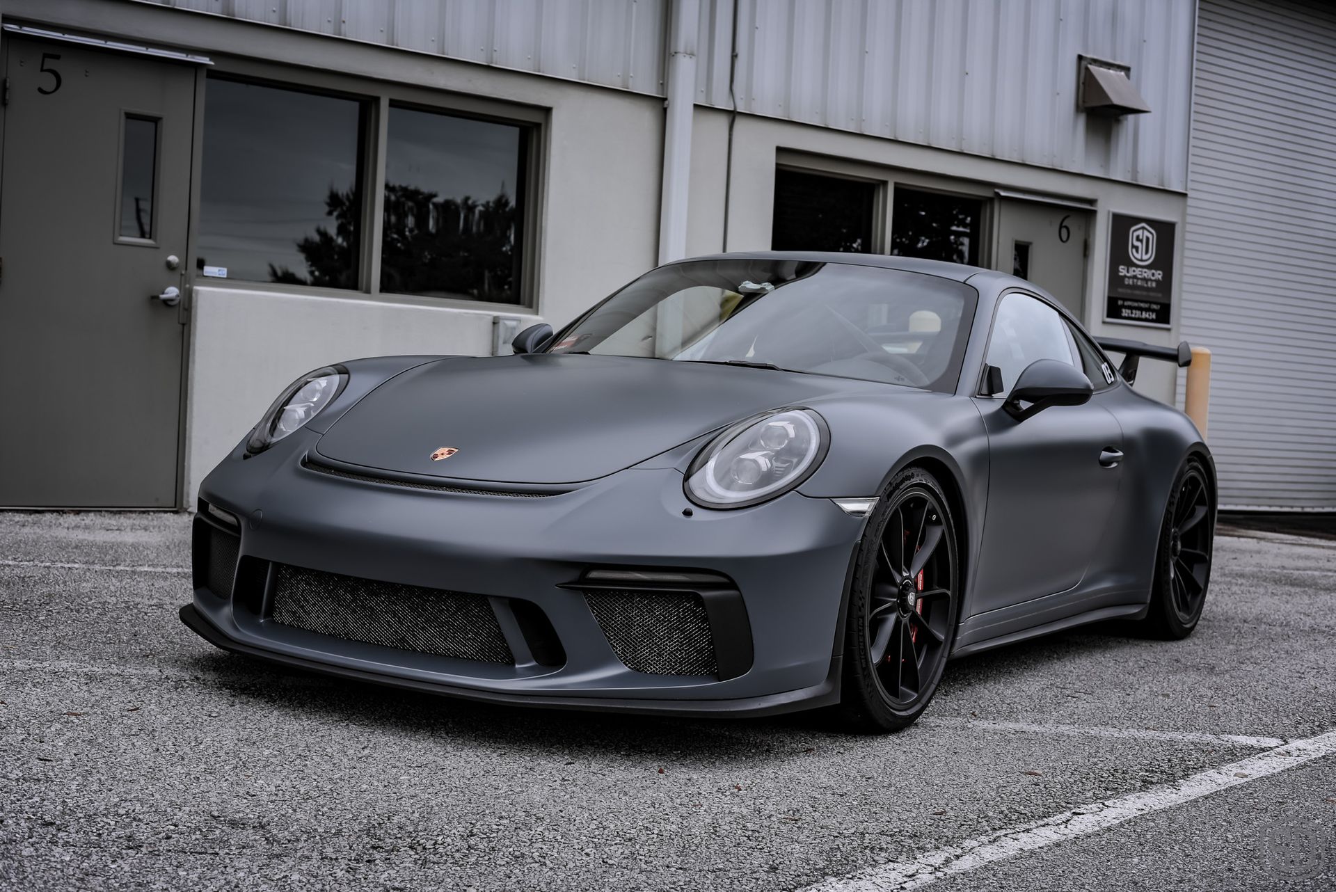 Porsche 911 Gt3 Matte Grey
