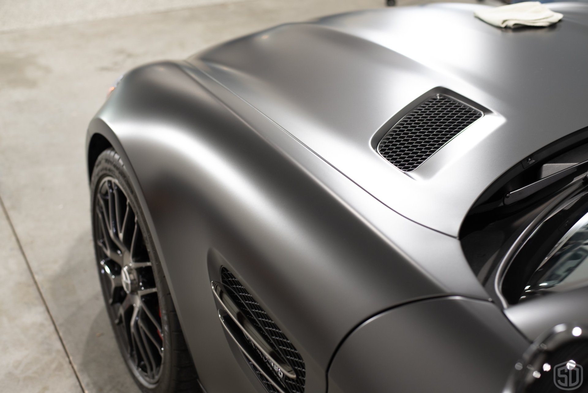 Matte to Satin Finish on an AMG GT Coupe