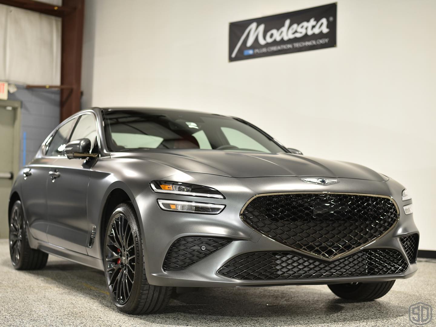 Protecting a Genesis G70 in Matte