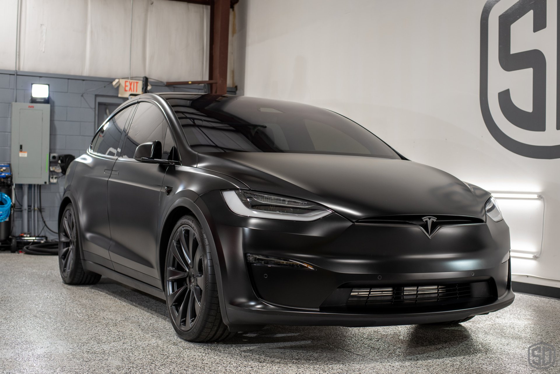 Tesla Model S & X Plaid Paint Correction, PPF, Modesta Protection