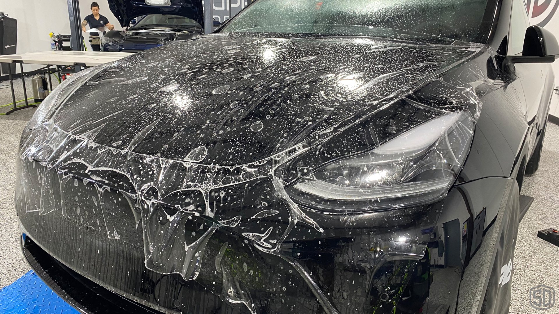 Tesla Model Y - Paint Correction, PPF, Modesta Glass coating