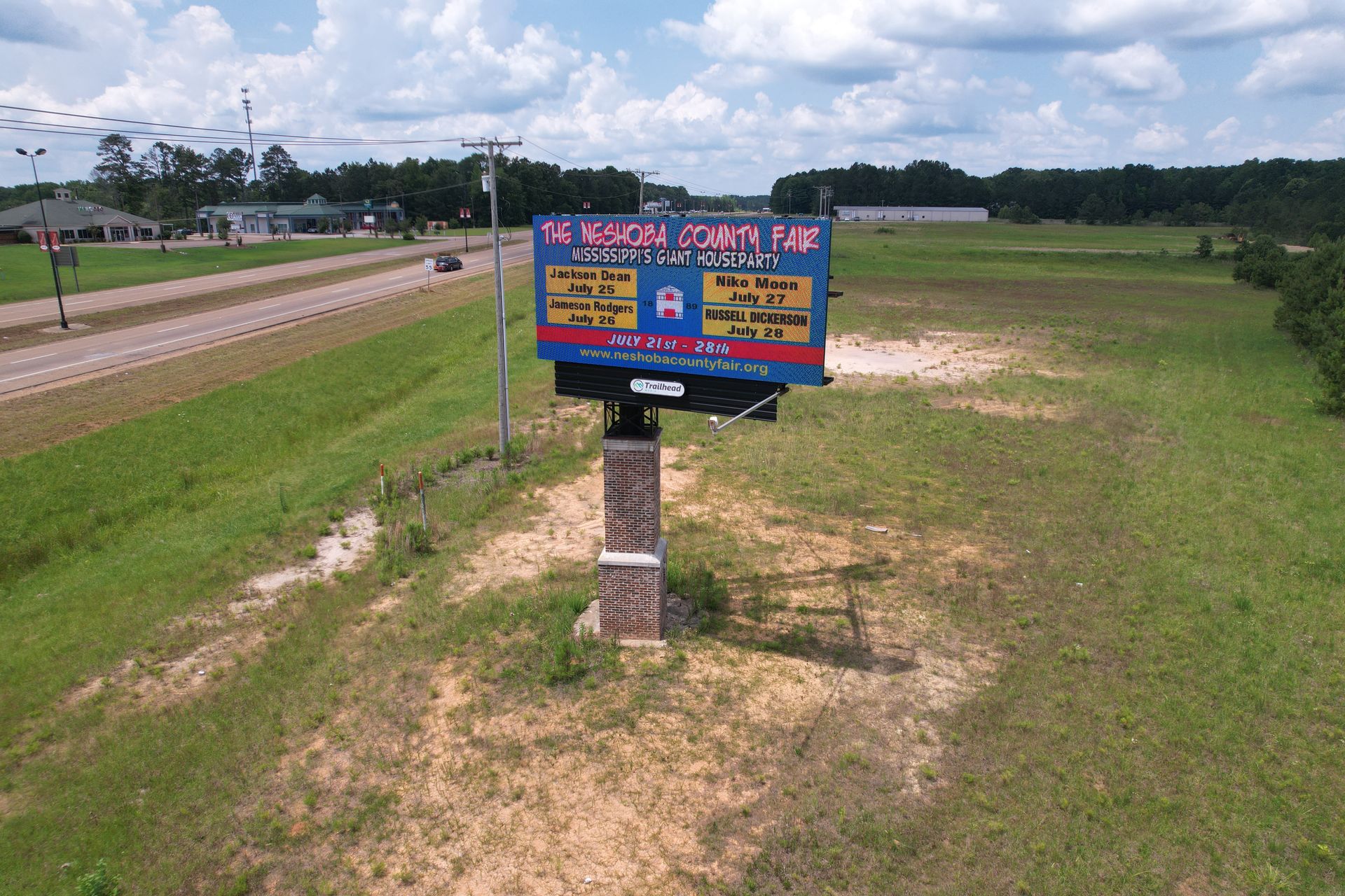 Riverside Billboards Jesup GA | Prime Inventory by Trailhead Media