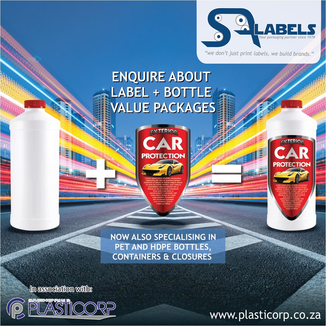 Quality Custom Label Printing South Africa | SA Labels