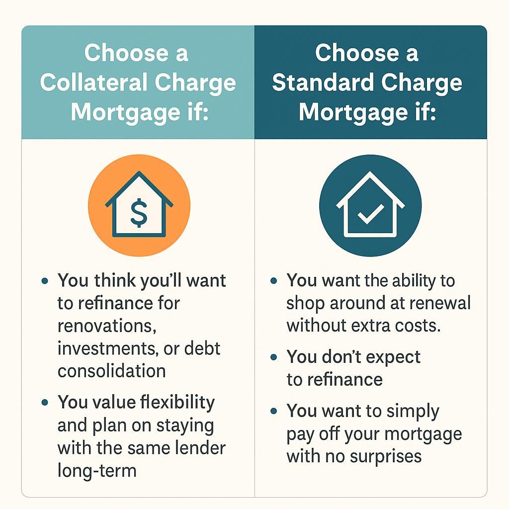 Collateral Charge vs. Standard Charge Mortgages in Canada
