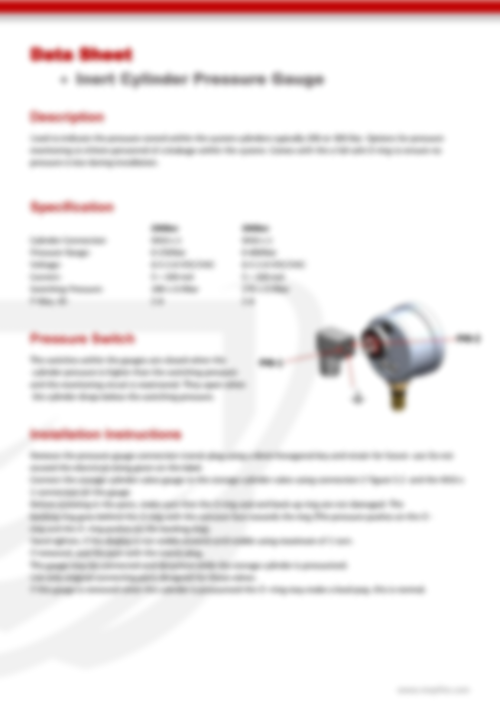 Fire Suppression Data Sheets | MEP Fire