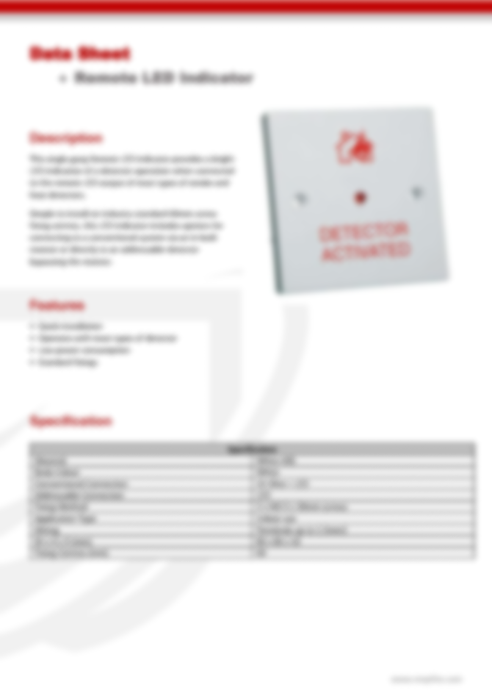 Fire Suppression Data Sheets | MEP Fire