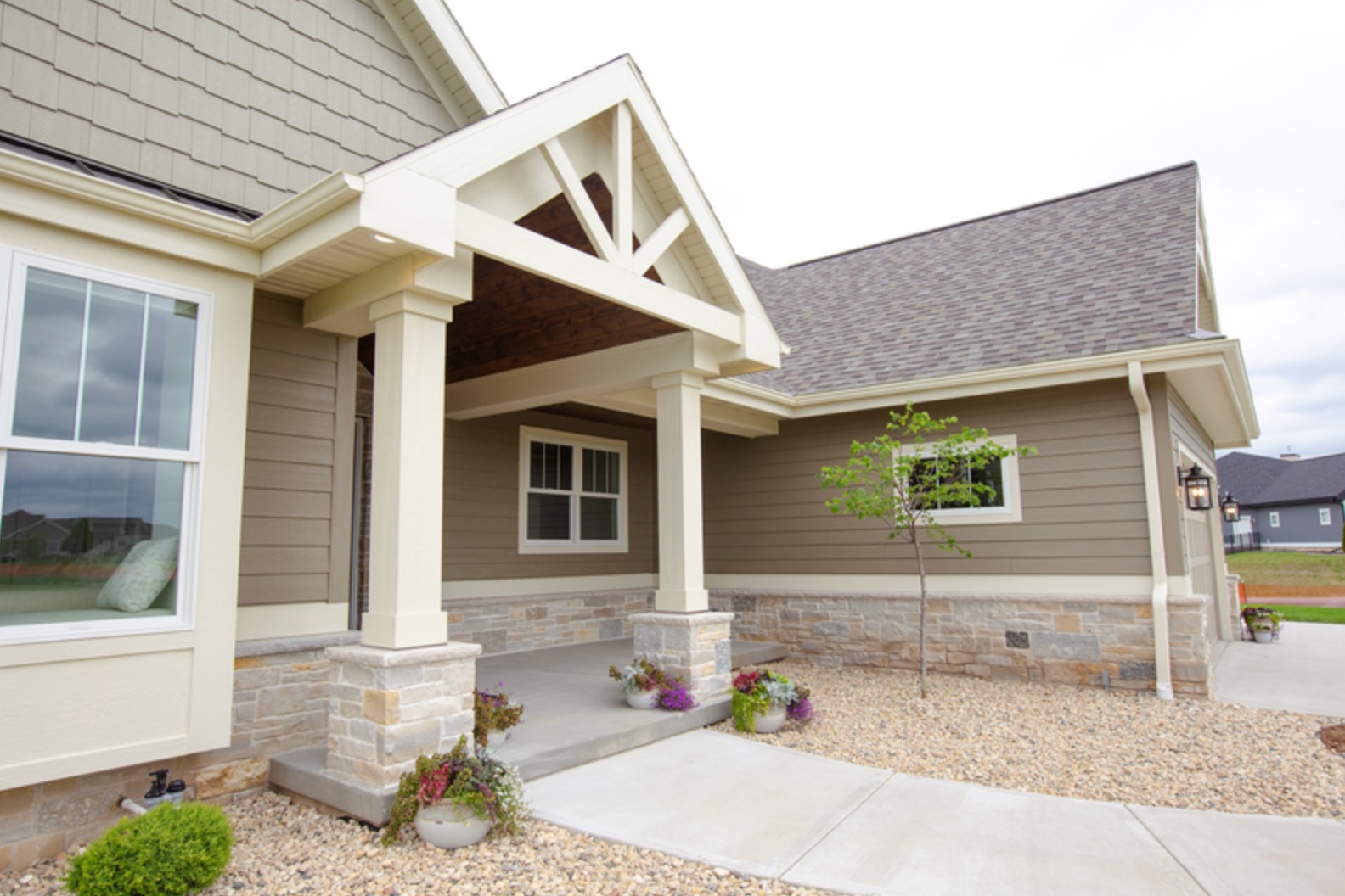 LP Siding installation in Dallas Forth Worth area, Texas.