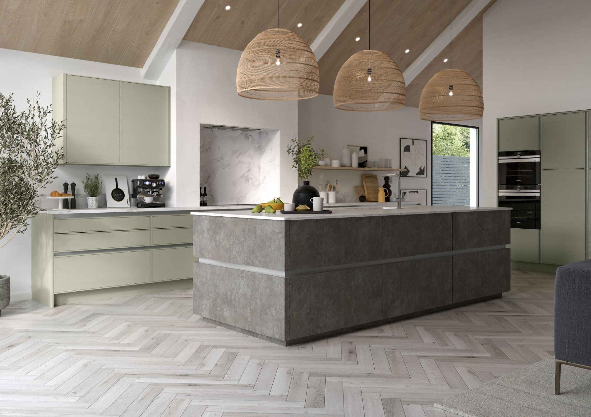 Handleless Kitchens | Applewood Kitchens