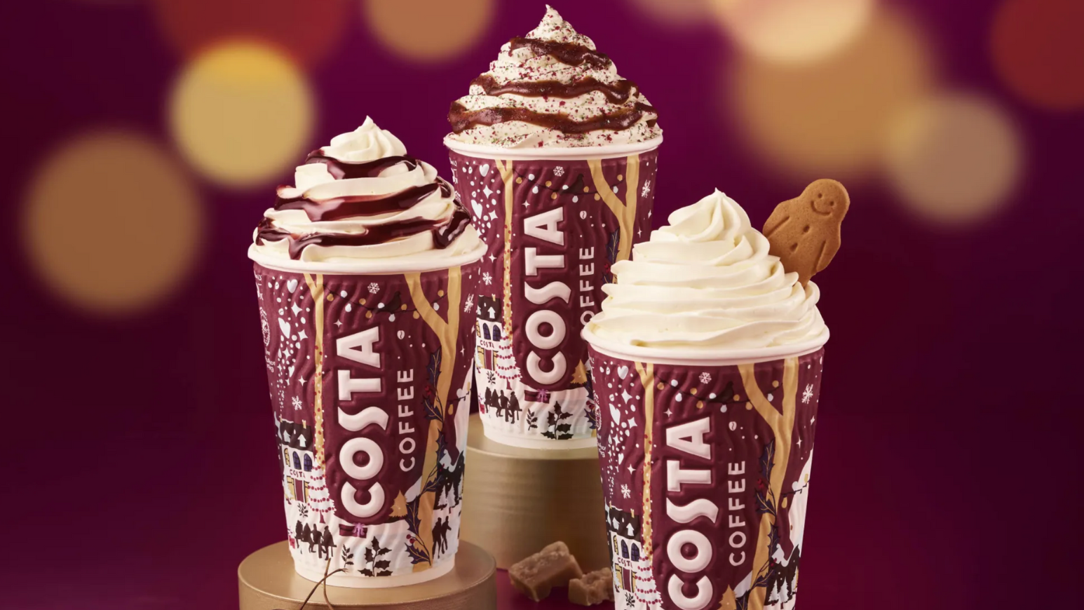 COSTA COFFEE UNVEILS 2025 FESTIVE CUP COLLECTION DESIGNED BY BIRMINGHAM ...