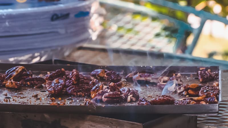 Jack Daniel's® Whiskey Barrel Smoked Pecans Recipe | Western BBQ