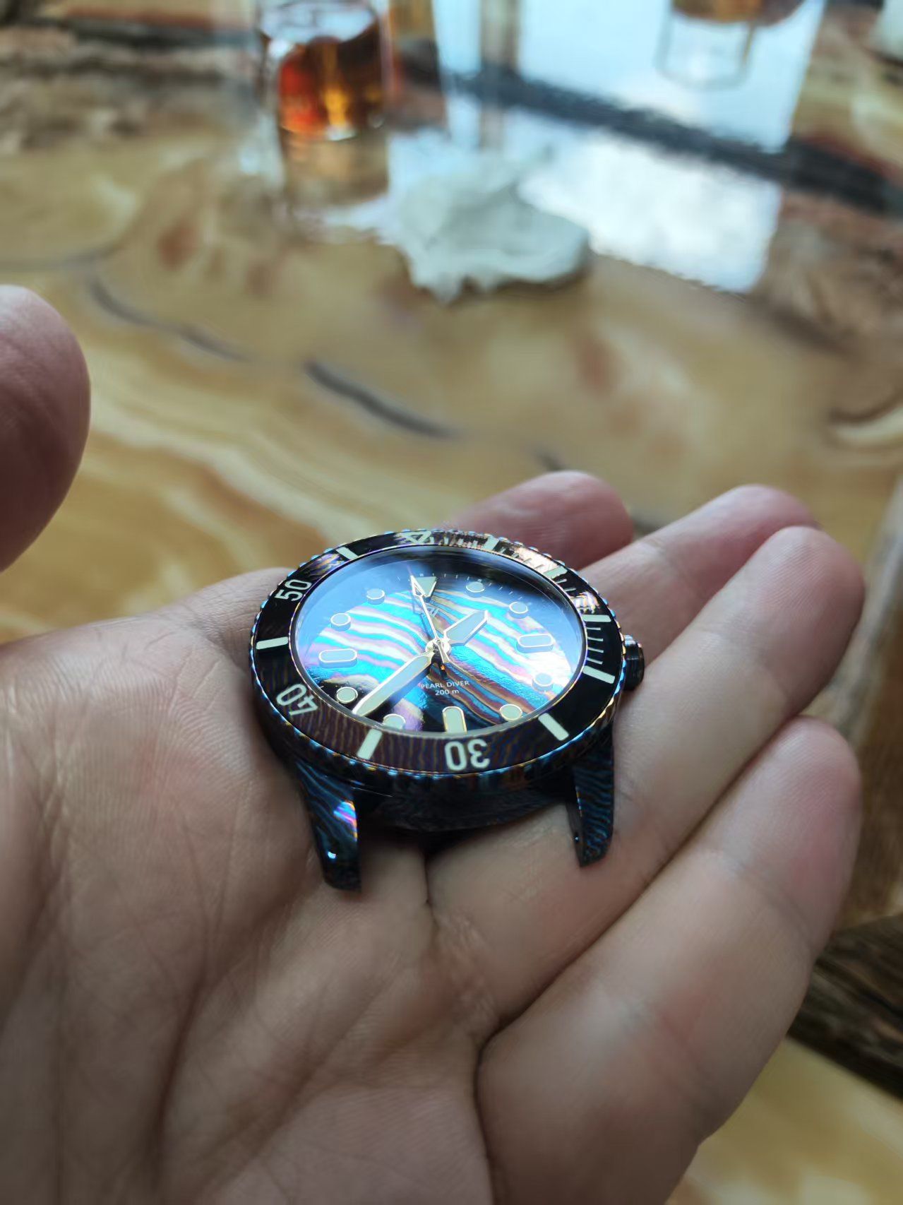 Timascus Dive watch 39 mm