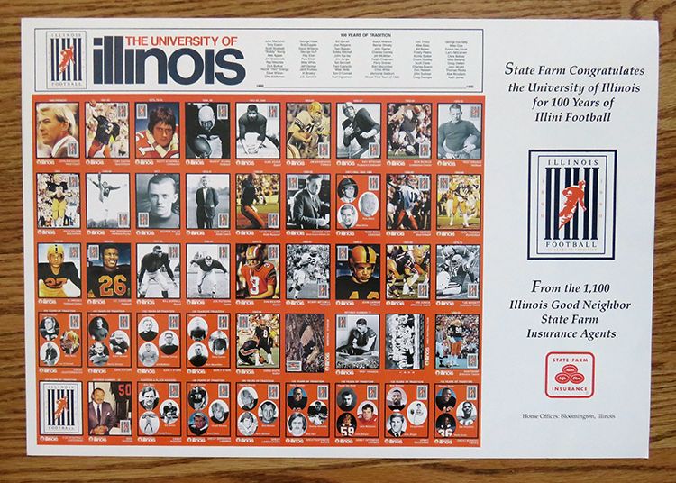 Original Illini memorabilia