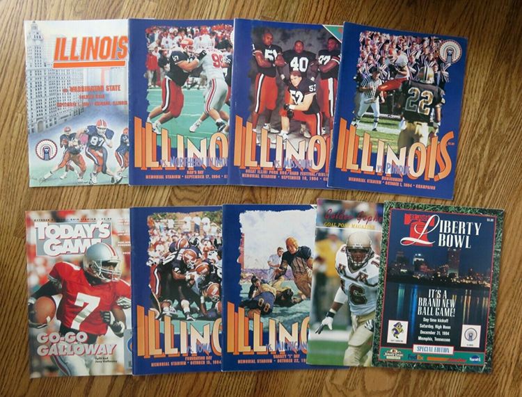 Original Illini memorabilia
