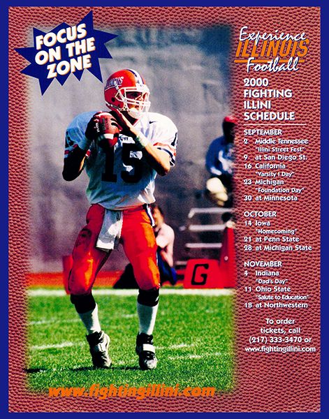 Reprinted Illini Football Posters