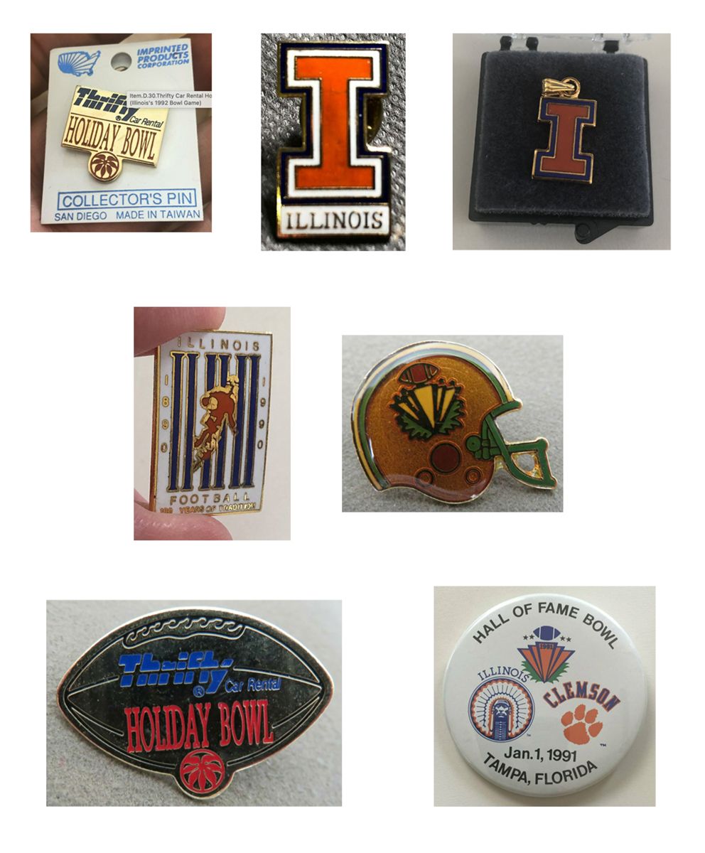 Original Illini memorabilia
