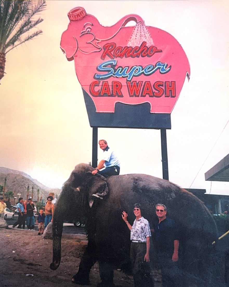 Car Wash History | Elephant Car Wash & It's Neon Icon