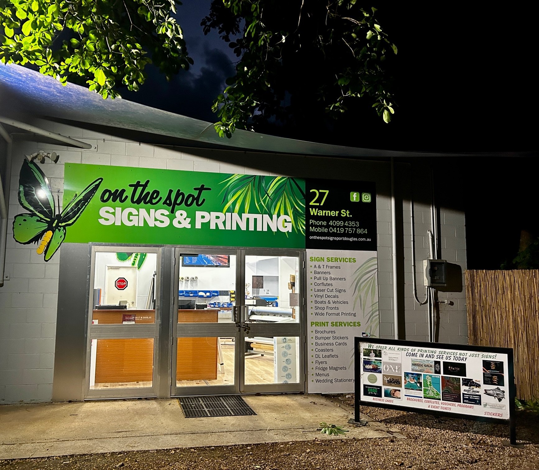 Contact Us | On the Spot Signs Port Douglas