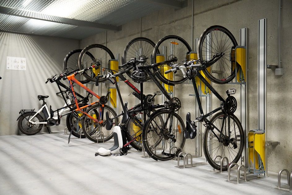 High Density Bicycle Storage
